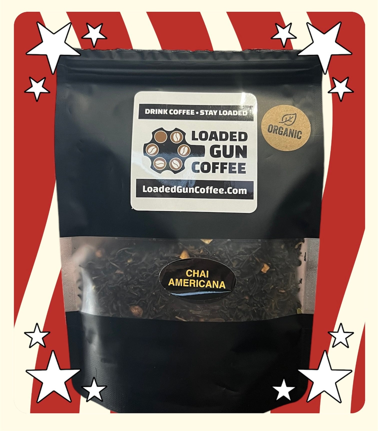 Organic Chai Americana Tea – Loaded Gun Coffee